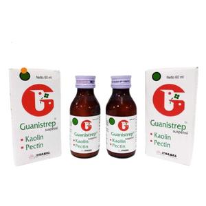 Jual Guanistrep syrup 60ml / Obat Diare Anak & Dewasa Kaolin Pektin ...