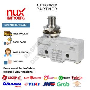 Jual Micro Switch Push Button Short 10A 250V AC Hanyoung HY-P701B - Jakarta Barat - Raspberry Pi ...