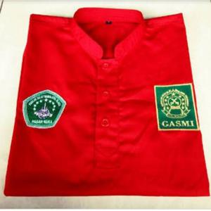 Jual SAKRAL/BAJU PENCAK SILAT GASMI AMERICAN DRIL - Merah, SS - Kab ...