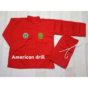 Jual SAKRAL/BAJU PENCAK SILAT GASMI AMERICAN DRIL - Merah, SS - Kab ...