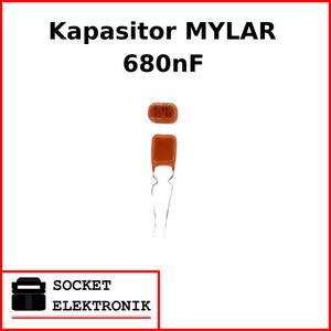 Jual Kapasitor Milar. Mylar Capacitor 680nF 0.68uF - Kota Bandung ...