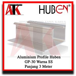 Jual Profil Handle Aluminium Profile HUBEN GP-30 SS GP30 - Jakarta ...