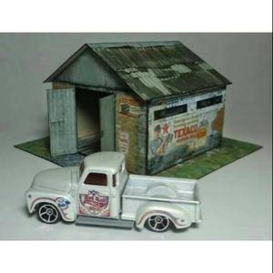Jual diorama papercraft old garage skala 1/64 - Jakarta Barat ...