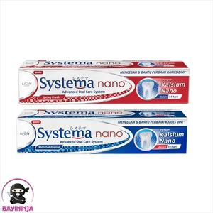 Jual SYSTEMA Nano Toothpaste Pasta Gigi 190 g - Spring Fresh ...