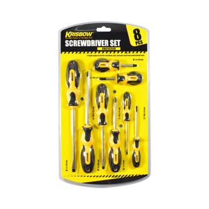 Jual Krisbow Set 8 Pcs Obeng Plus & Minus - Kuning KW0102648 - Jakarta ...