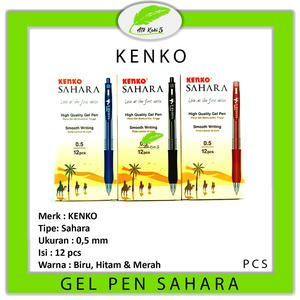 Jual KENKO Gel Pen Sahara Pulpen Jel 0.5mm - Per Pcs - Jakarta Utara ...