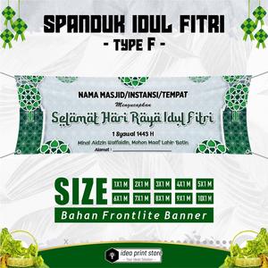 Jual SPANDUK LEBARAN 7X1 IDUL FITRI CUSTOM NAMA IDEAPRINTSTORE - DESIGN ...