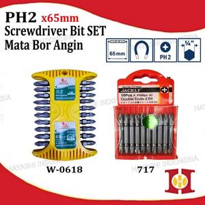 Jual Mata Bor Angin Obeng Kembang Magnet Bolak Balik Double End PH 2 x ...