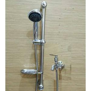 Jual hand shower tiang / shower mandi tiang / shower tembok / shower ...