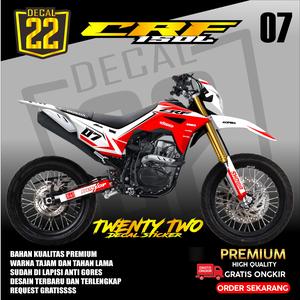 Jual Decal CRF 150 L Full Body kode 07 DECAL STORE - Merah - Kab. Pati ...