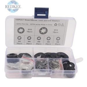 Jual 150pcs Assorted Internal Tooth Star Lock Washers Kit M3 M4 M5 M6 ...