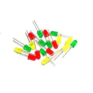 Jual LED WARNA MERAH KUNING HIJAU 5mm ( ARDUINO ) - Merah - Merah ...