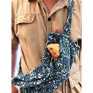 Jual Adjustable Bearded Dragons Sling Carrier for Lizards - Jakarta ...