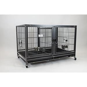 Jual 43' Stackable Heavy Duty Cage w/Feeding Doors and Divider ...