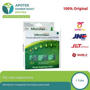 Jual Microlax Suppositoria Mengatasi BAB Keras pada Anak/Konstipasi - 1 ...