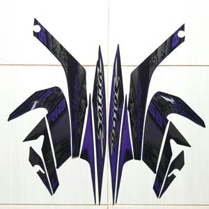 Jual sticker motor suzuki satria f150 2012 se full hitam-ungu - Kab ...