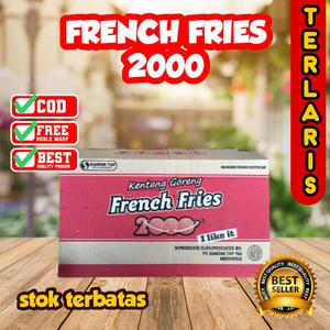 Jual NEW SCK CIKI KENTANG GORENG FRENCH FRIES 2000 1 DUS ISI 40 BUNGKUS ...