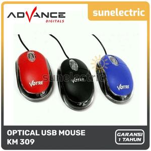 Jual Advance Series Votre Mouse USB Optical Mouse Kabel Panjang ...
