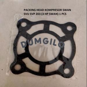 Jual Cylinder Head Packing Paking Kompresor Swan 3 HP SVU SVP 203 (1 ...