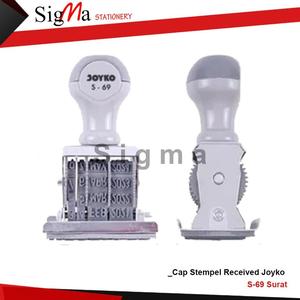 Jual Stempel Tanggal Received JOYKO S69/Date Stamp Stempel Tanggal ...
