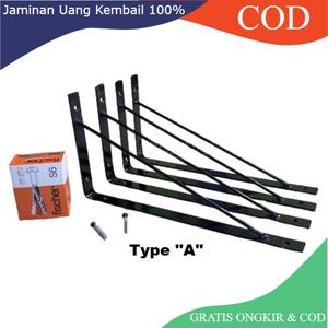 Jual MODEL A BESI HAMBALAN / RAK SIKU HAMBALAN / PANGKON RAK DINDING ...