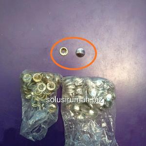 Jual TUTUP SEKRUP BESI DALAM+LUAR 1BIJI SET RING PEMANIS 15MM YG ...