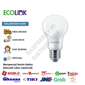 Jual Lampu LED Bulb 6W - ECOLINK - WARM WHITE - Jakarta Barat ...