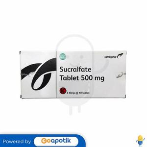 Jual SUCRALFATE COMBIPHAR 500 MG BOX 60 TABLET - Kota Bekasi - Apotek ...