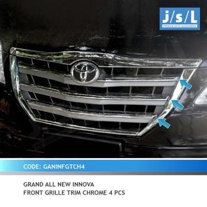 Promo Grill Depan Grand Innova 2014 2015 JSL Front Grille Trim Chrome 4 ...