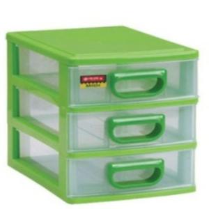 Jual Laci plastik / rak mini storage box Merk Lion Star Midi Susun 3 ...