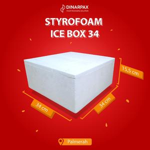 Jual STYROFOAM ICE BOX 1 (34 X 34 X 15,5 CM) / DINARBOX / COOLER BOX / BOX - Jakarta Timur ...