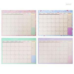 Jual Suit 20 Lembar Kertas Kalender Bulanan Diy Untuk Kantor Sekolah ...