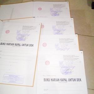 Jual Dijual Buku Jurnal Dek , Mesin Kapal / Log Book Deck , Engine Tbk ...