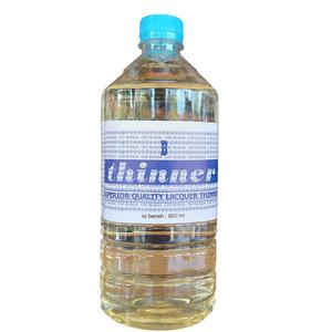 Jual THINNER B BUNGA - BESAR 900 ML (PENGENCER CAT MINYAK KAYU & BESI ...