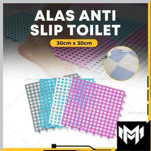 Jual Alas Karpet Anti Slip Licin Bathroom Floor Non Slip Mats WC 30x30 ...