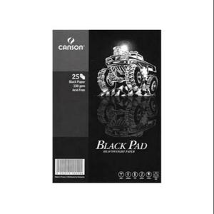 Jual A3 A4 CANSON BLACK PAPER PAD BUKU GAMBAR KERTAS HITAM Murah ...