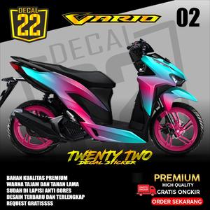 Jual DECAL STICKER VARIO 125/150 POLOS FULL BODY KEREN KODE 02 - 2 ...