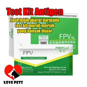 Jual Test Kit Antigen Alat Uji Deteksi Panleu Kucing Parvovirus Feline ...