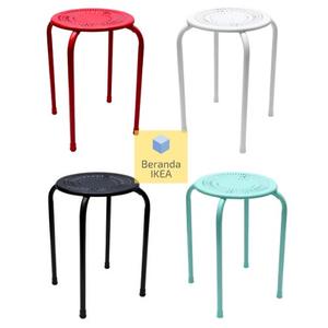 Jual ACE - KURSI BULAT BANGKU METAL MINIMALIS KURSI TERAS CAFE - Kota ...