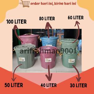 Jual EMBER PLASTIK MAROON KRAN 30-40-50-60-80-100 LITER - Kota Bandung ...