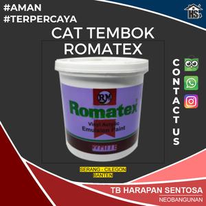 Jual CAT TEMBOK ROMATEX - HARAPAN SENTOSA - Kota Serang - Harapan ...