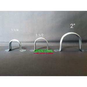 Jual Klem Pipa Plat 1 1/4" Inch Besi Tebal / Klem Omega Galvanis / Seng ...