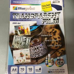 Jual Transparent Sticker Blueprint Sticker Transparan Film Blueprint ...