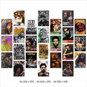Jual POSTER AESTHETIC RAP WALL COLLAGE KIT | DMI Poster - HIPHOP - A4 ...
