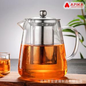 Promo Teko Kaca Teh Dengan Saringan Teapot Pitcher Tea Tahan Panas Api ...