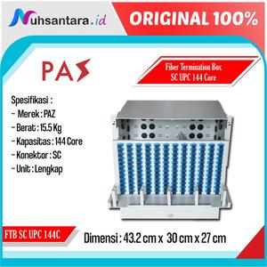 Jual FTB Rack mount SC 144 Core PAZ Lengkap OTB FTB ODF PDC Fiber Optik ...