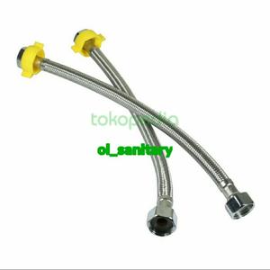 Jual slang wastafel /slang sambungan kran /slang flexible anyam slang ...