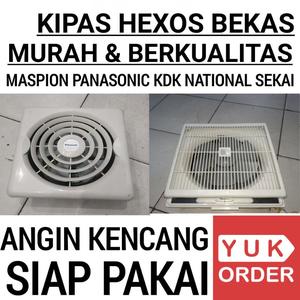 Jual Kipas exhaust fan hexos heksos exsos blower dinding tembok plafon ...