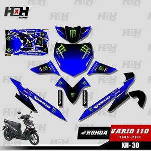 Jual Decal Stiker Fullbody Vario 110 CW Karbu Sticker XH-30 THE MSTR ...
