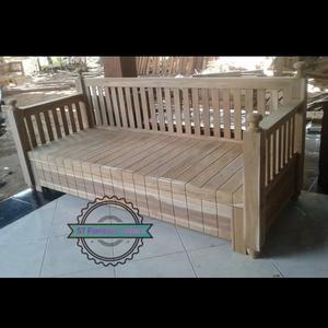 Jual Bale Bale Daybed Kursi Tamu Besar Susun Kayu Kati Mentahan 2x1 ...